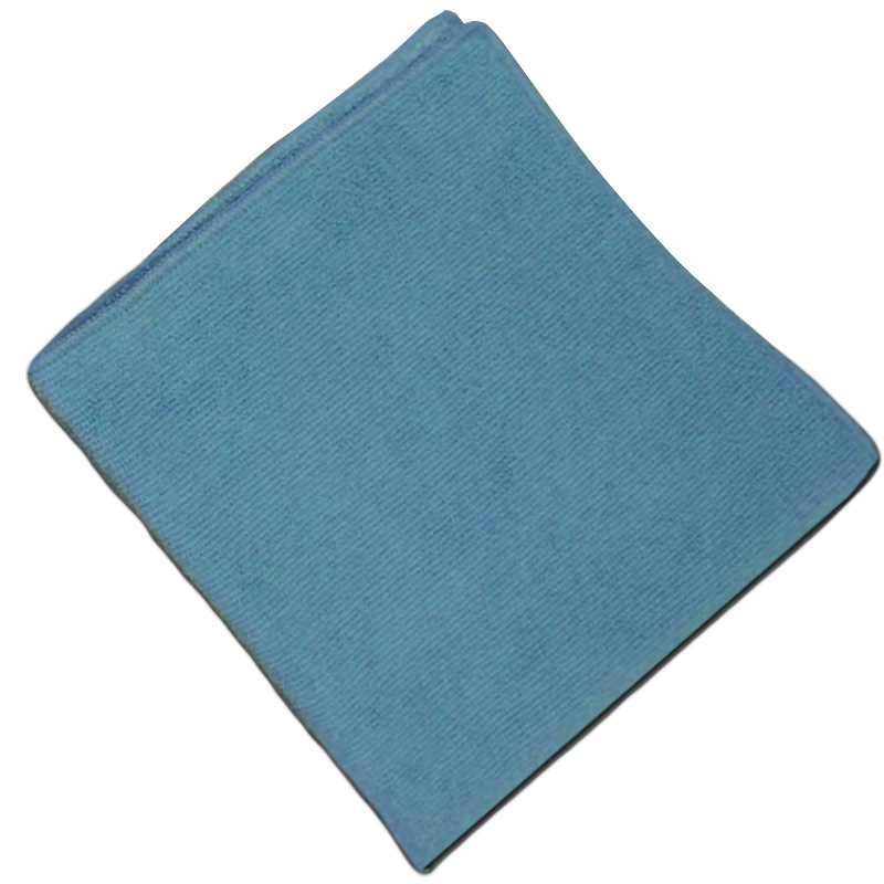 Blue Microfiber Cleaning Cloths